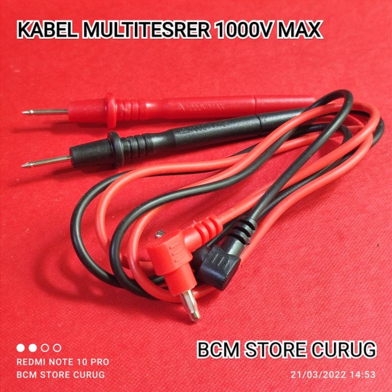 Jual KABEL AVOMETER MULTITESTER 1000V STANDAR | Shopee Indonesia