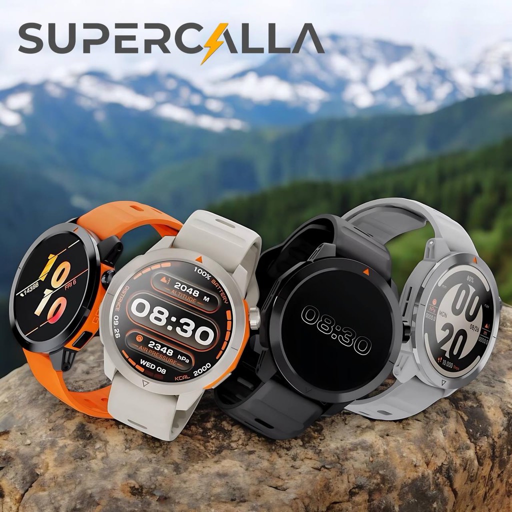 Jual New Supercalla MG03 GPS Smartwatch BT Call Waterproof Relojes ...