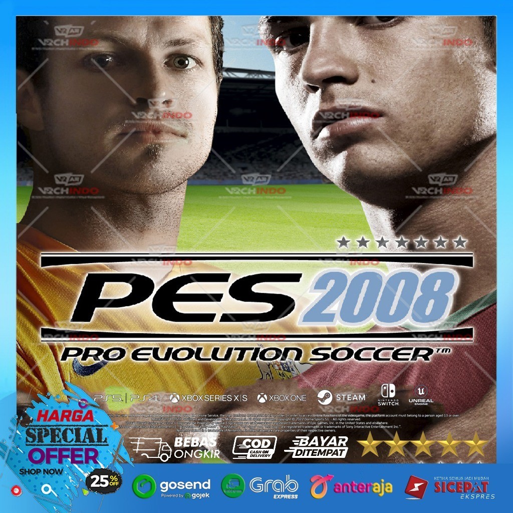 Jual Game PES 2008 - Pro Evolution Soccer 2008 | Games for PC Komputer / Laptop / Dekstop ...