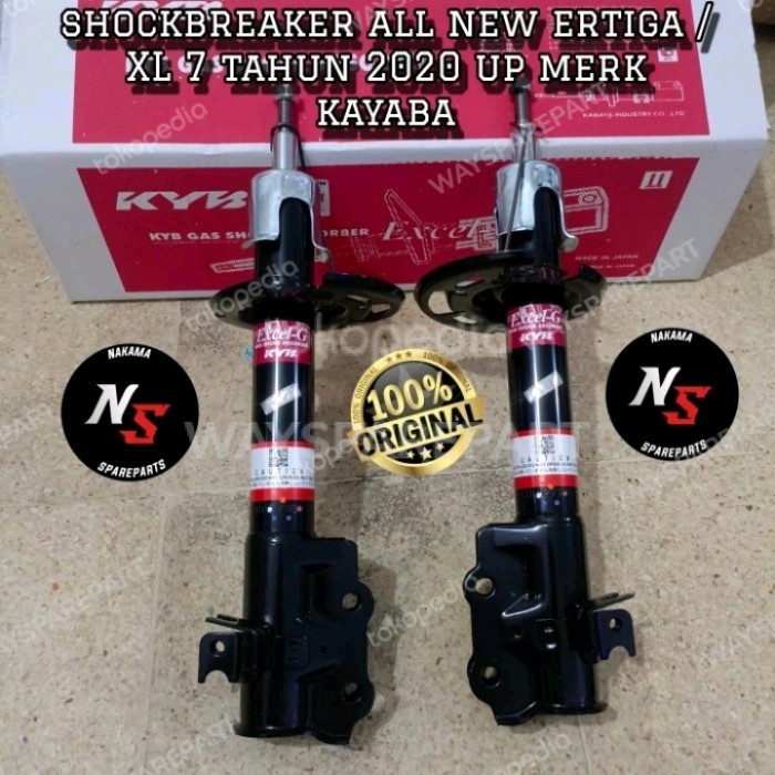 Jual shockbreaker depan shock all new ertiga / XL7 XL 7 original merk kyb Excel-g tahun 2018 ...