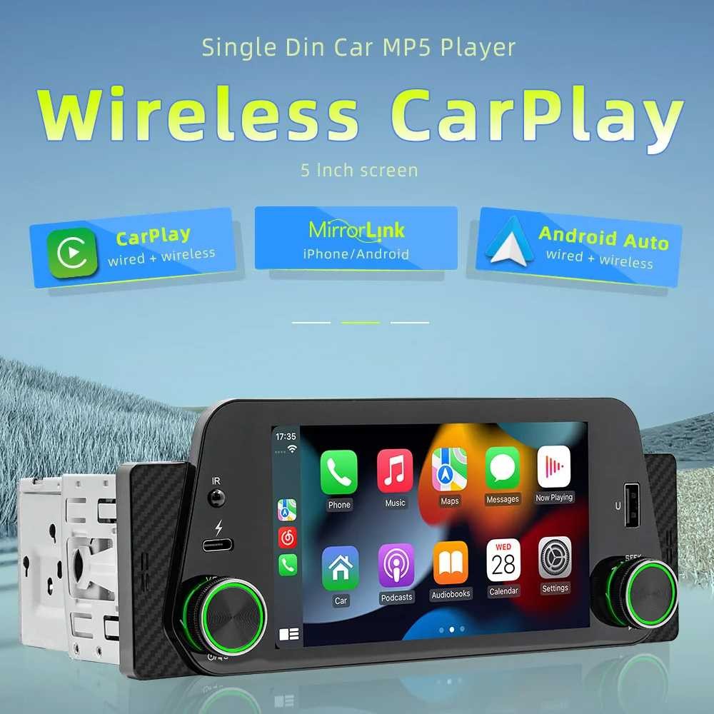 Jual ICREATIVE Head Unit Mobil 1 DIN MP5 Bluetooth Touch Screen 5 Inch ...