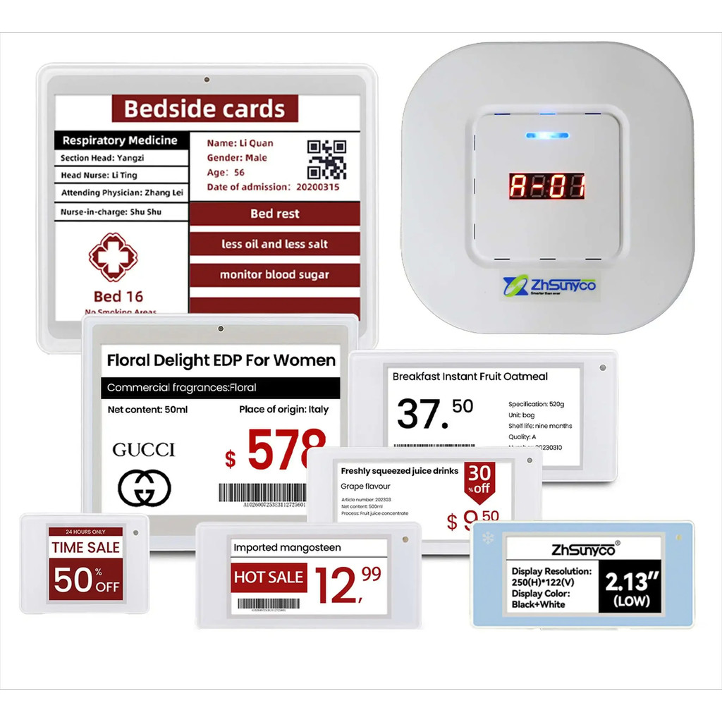 Jual 2.4Ghz E-Ink Esl Demo Kit Electronic Shelf Labels Sample Wireless ...