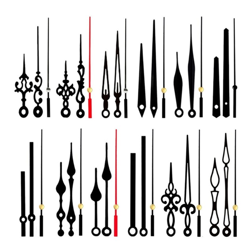 Jual 10/12/14/15/18set DIY Clock Hands for DIY Clock Making Multiple ...