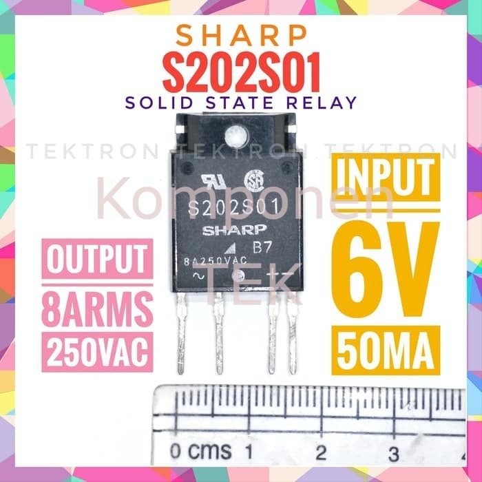 Jual SSR solid state relay 8A merk SHARP | Shopee Indonesia