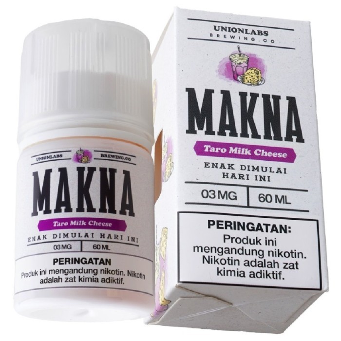 Jual Liquid Vape Makna V2 Taro Milk Cheese 60ML By Union Labs | Shopee ...
