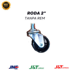 Jual RODA PLASTIK 2" 4" 5" UNTUK TROLI/BED/TIANG INFUS/BRANKAR - RODA 2 ...