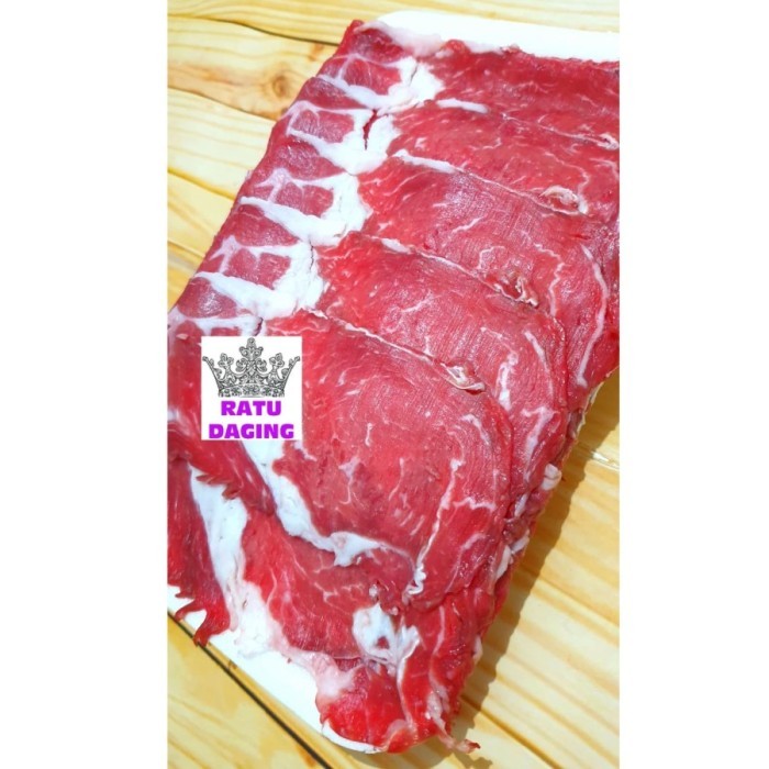 Jual Sukiyaki Fat / Daging Sapi Slice / Beef Slice @1kg - SUKI FAT 1KG ...