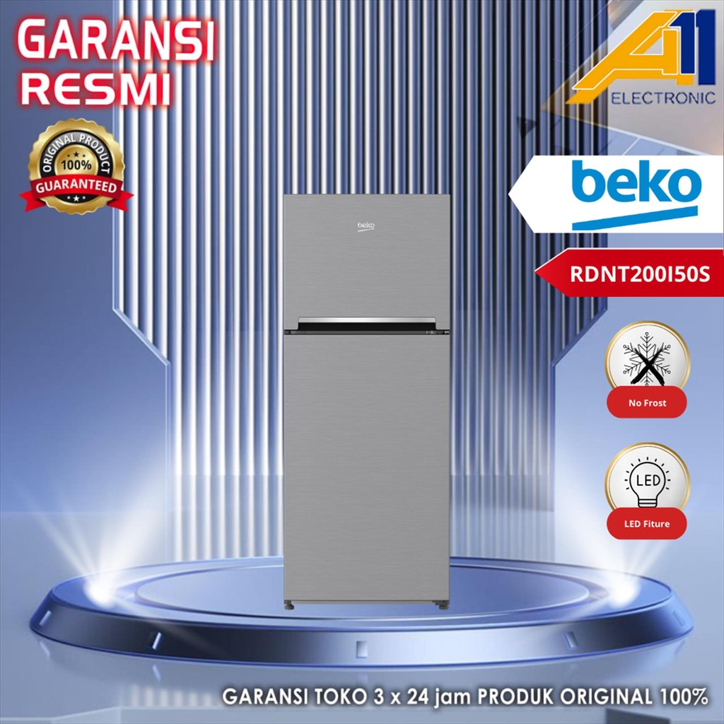 Jual BEKO Kulkas RDNT200I50S , 2 Pintu 200 Liter Daya 90 Watt | Shopee ...
