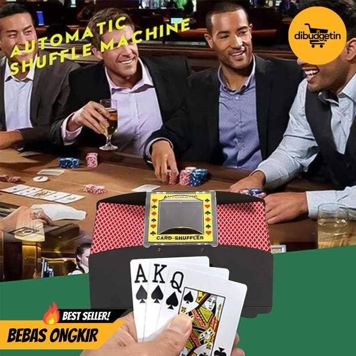Jual Pengocok Kartu Remi Automatic Card Shuffler 2 Deck Games - SILGOO ...