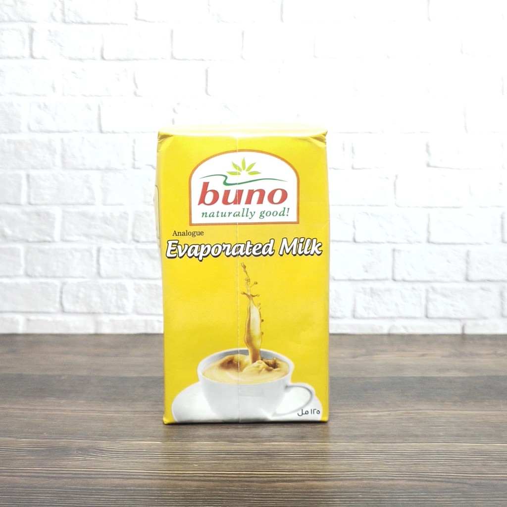 Jual BUNO ANALOGUE EVPORATED MILK 125 ML ISI 4 | Shopee Indonesia