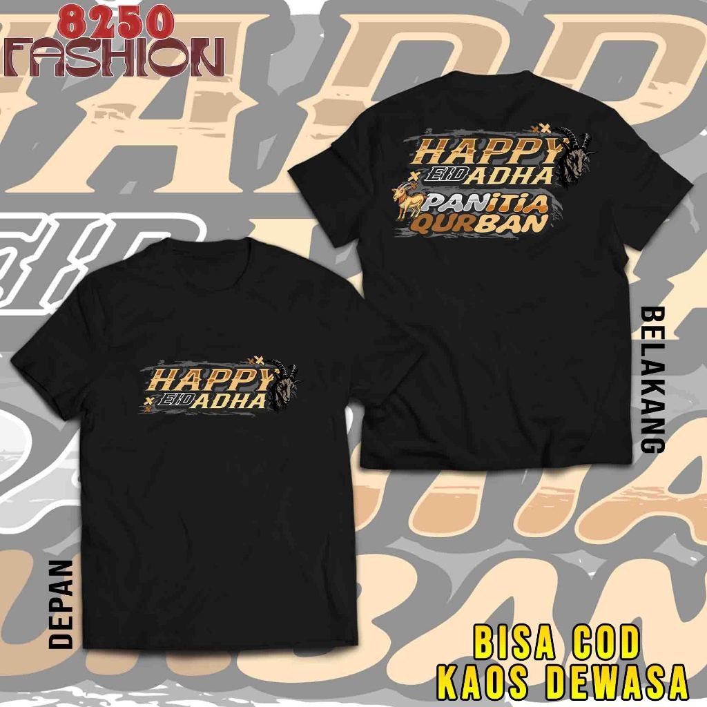Jual KAOS DEWASA PANITIA QURBAN SAPI KAMBING 25 KAOS EDISI IDUL ADHA ...