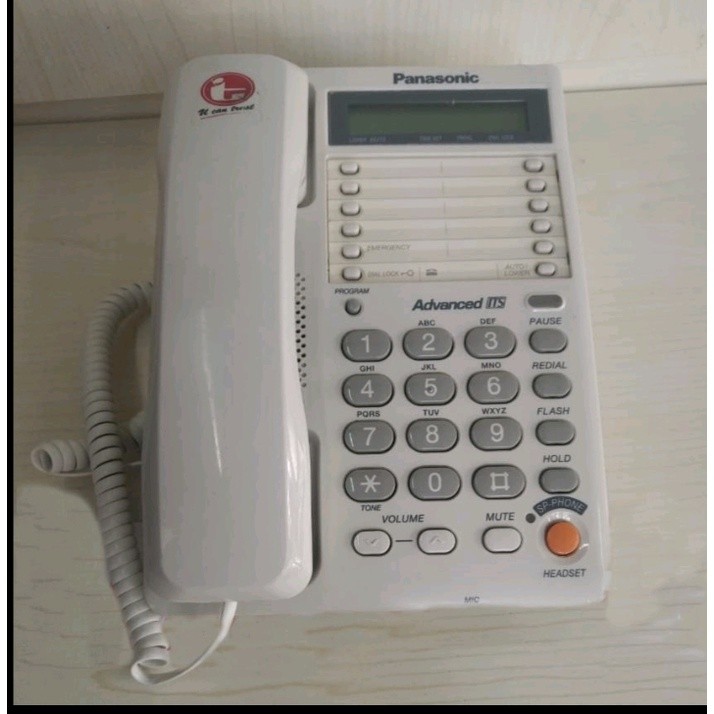 Jual Telepon Rumah Indihome panasonic KX-T2375 second | Shopee Indonesia