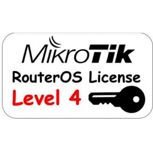Jual LISENSI MIKROTIK LEVEL 4 ( KHUSUS TYPE X86 ) | Shopee Indonesia