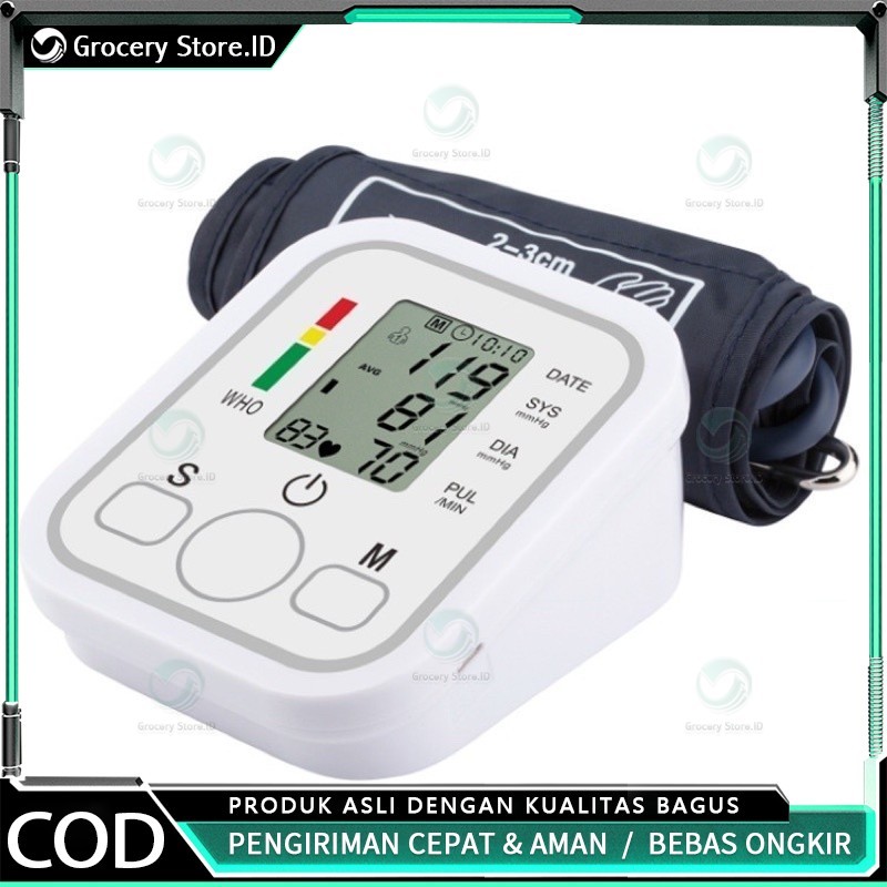 Jual ORIGINAL Tensimeter Digital Alat Cek Pengukur Tekanan Tensi Darah ...