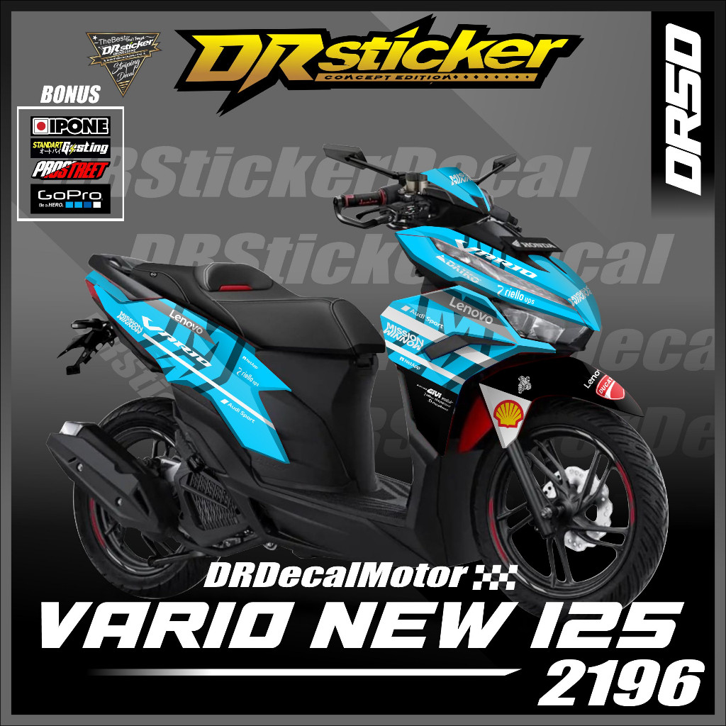 Jual Decal Vario 125 2023 fullbody / Stiker variasi Vario New 125 Motif Lenovo Terbaru | Shopee ...