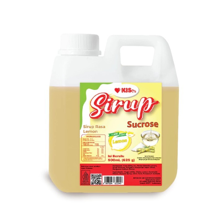 Jual Gula Sirup KIS Rasa Lemon 500 ml | Shopee Indonesia