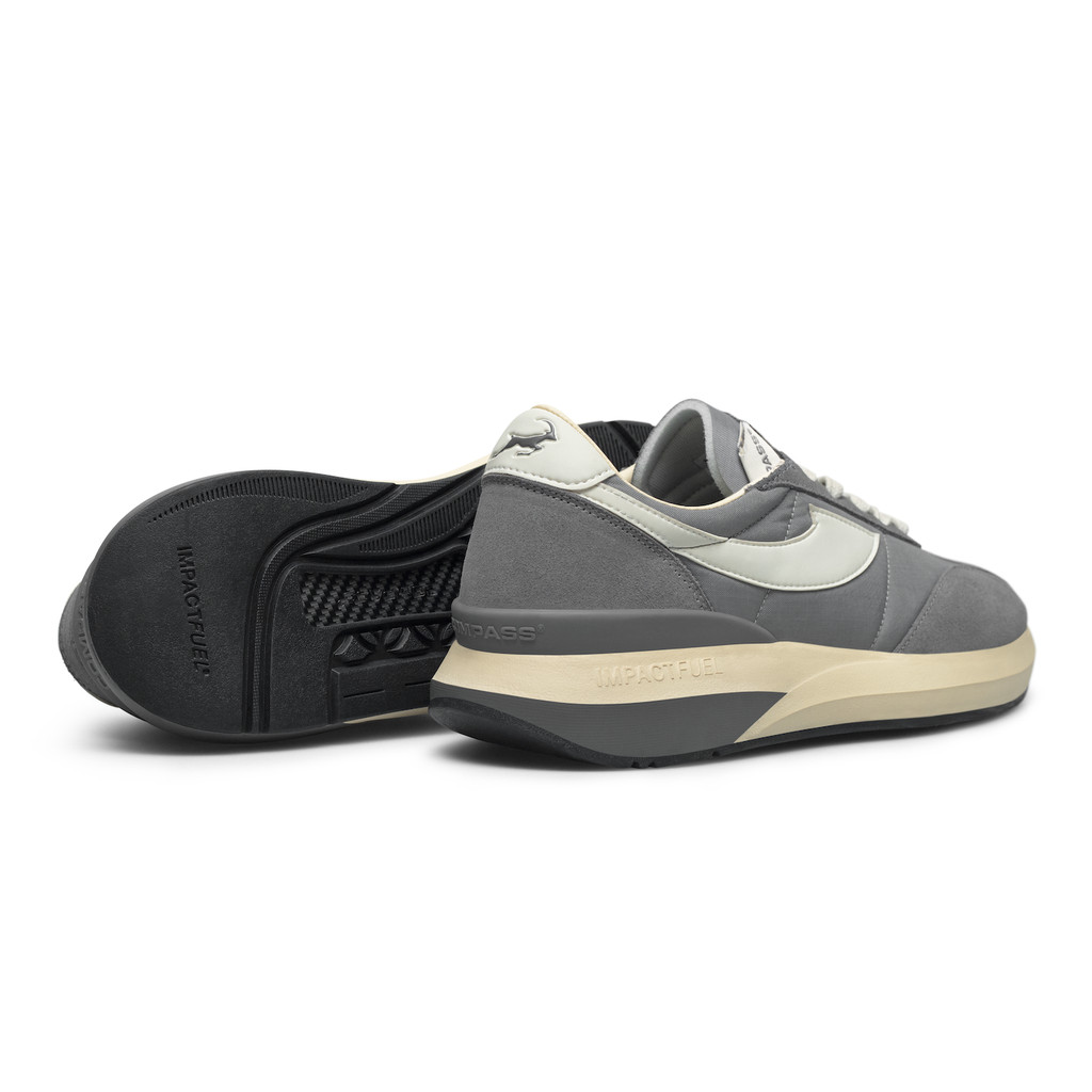 Jual Sepatu Compass Velocity Grey White | Shopee Indonesia