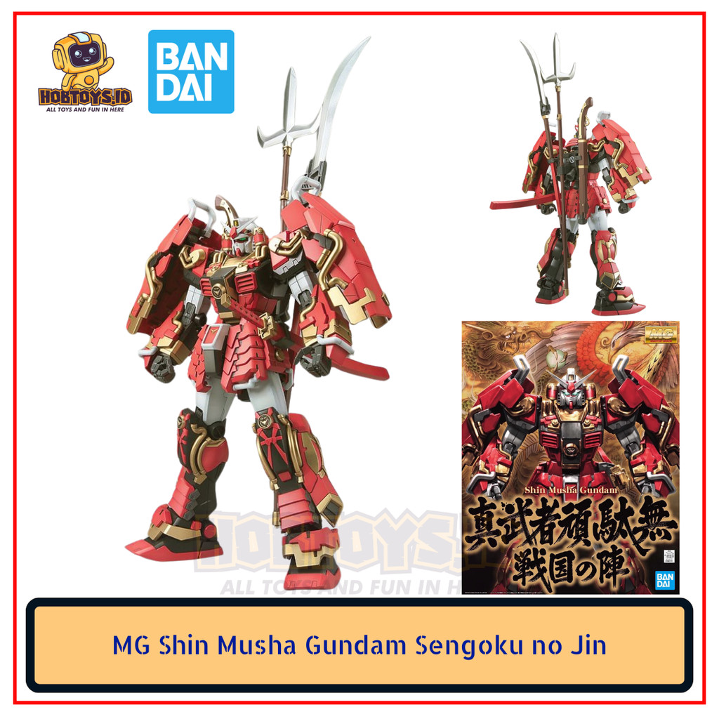 Jual MG Shin Musha Gundam Sengoku no Jin | Shopee Indonesia