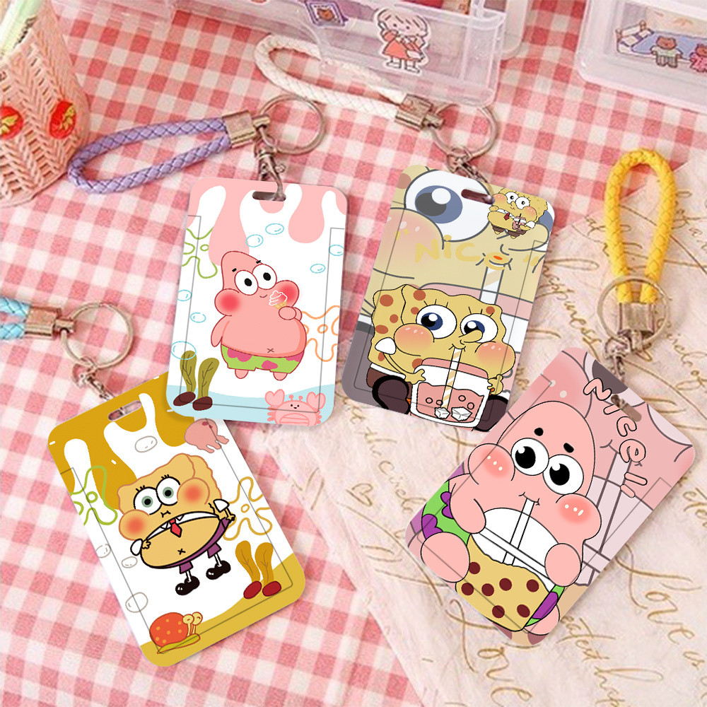 Jual ID CARD HOLDER MOTIF Fat SpongeBob SquarePants PHOTOCARD PHOTO ...