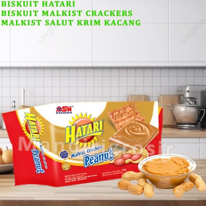 Jual Malkist Crackers Peanut Hatari Malkist Salut Krim Kacang 120g ...