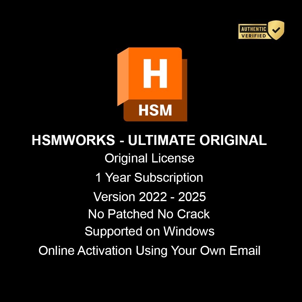 Jual HSMWorks - Ultimate Original License 1 Tahun - No Crack, No Patch, 100% Lisensi Asli ...