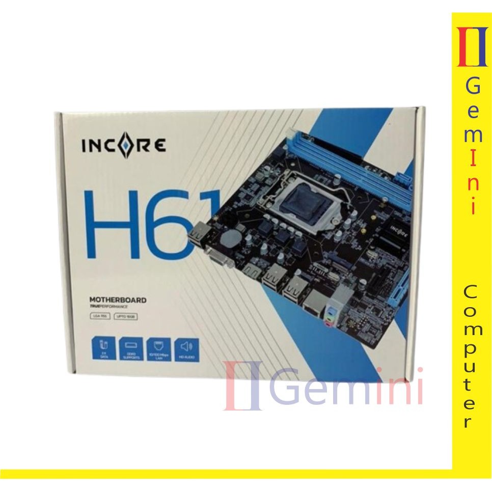 Jual MOTHERBOARD H61 INTEL LGA 1155/ MOTHERBOARD H61 SUPORT NVME | Shopee Indonesia