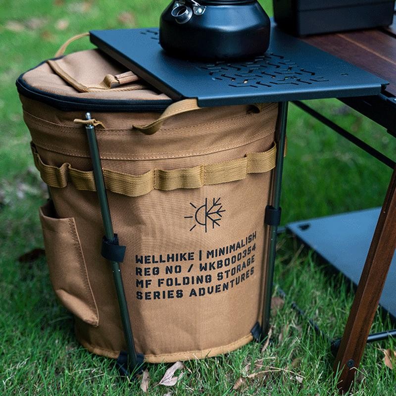 Jual Portable Camping Ice Bucket Folding 20L Outdoor Water Container ...