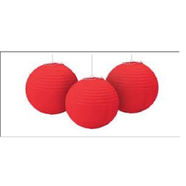 Jual Lampion 25cm Merah | Shopee Indonesia