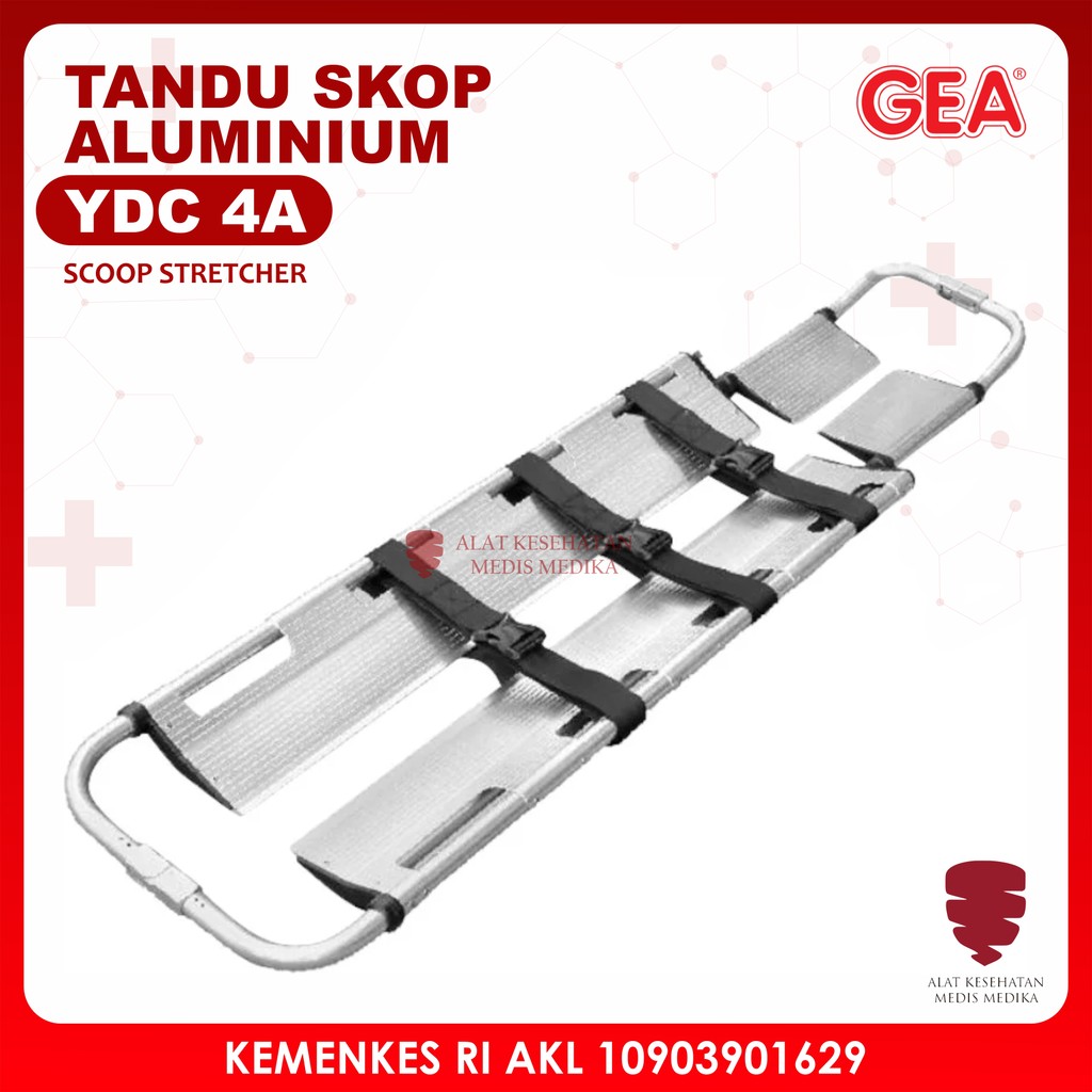 Jual Tandu Scoop YDC 4A Gea Alumunium Stretcher Emergency Darurat SAR ...