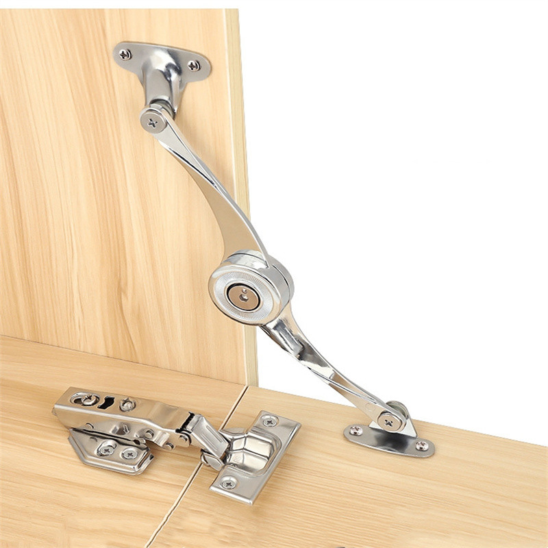 Jual Hydraulic Randomly Stop Hinges Kitchen Cabinet Door Adjustable ...