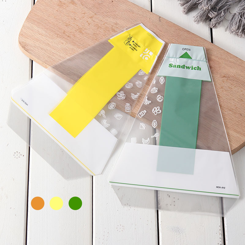 Jual 100pcs Plastik Roti Sandwich Plastik Wrap Roti Sandwich Bentuk ...