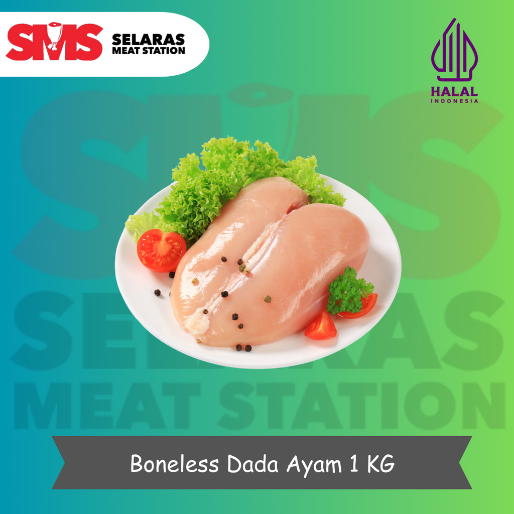 Jual Fillet Dada Ayam Segar 1 KG Boneless Dada Chicken Breast FRESH ...