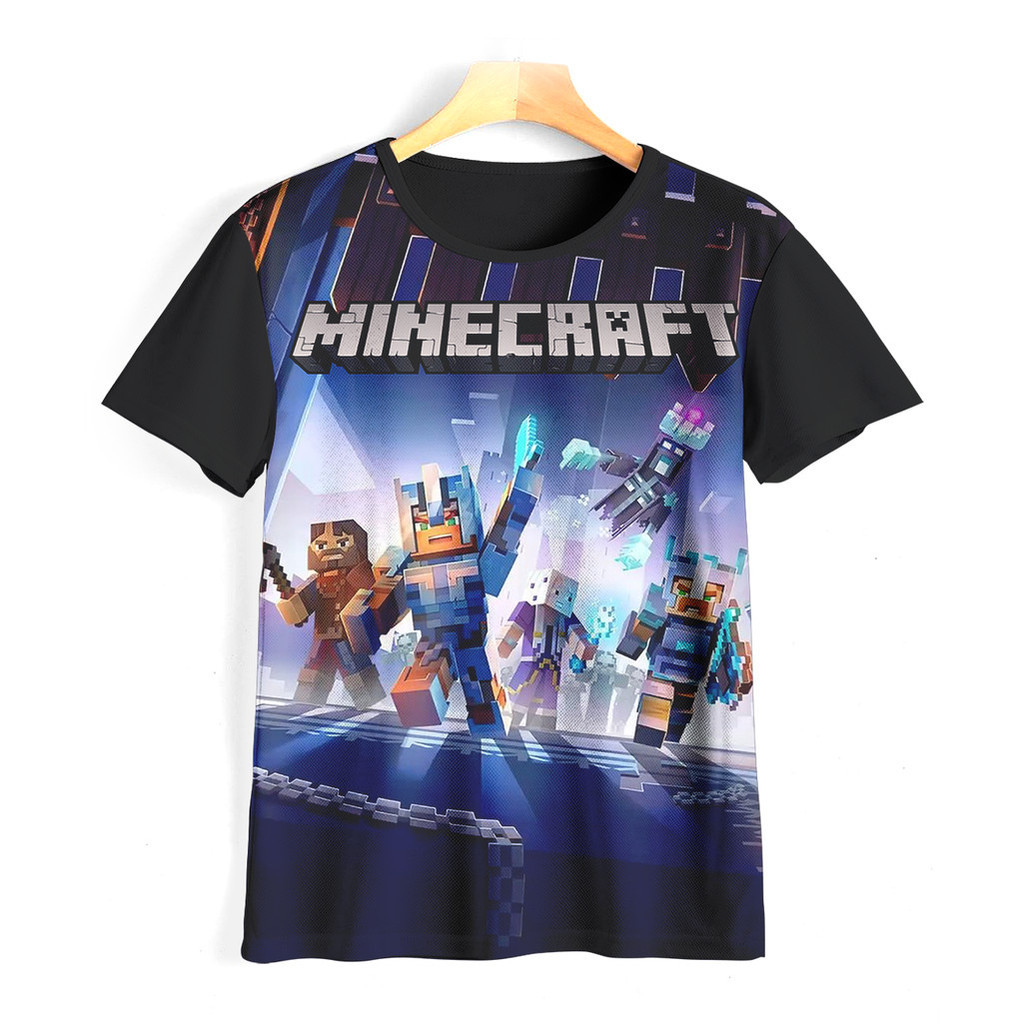 Jual Kaos Minecraft Keren dan Adem | Kaos Minecraft Untuk Anak & Dewasa ...