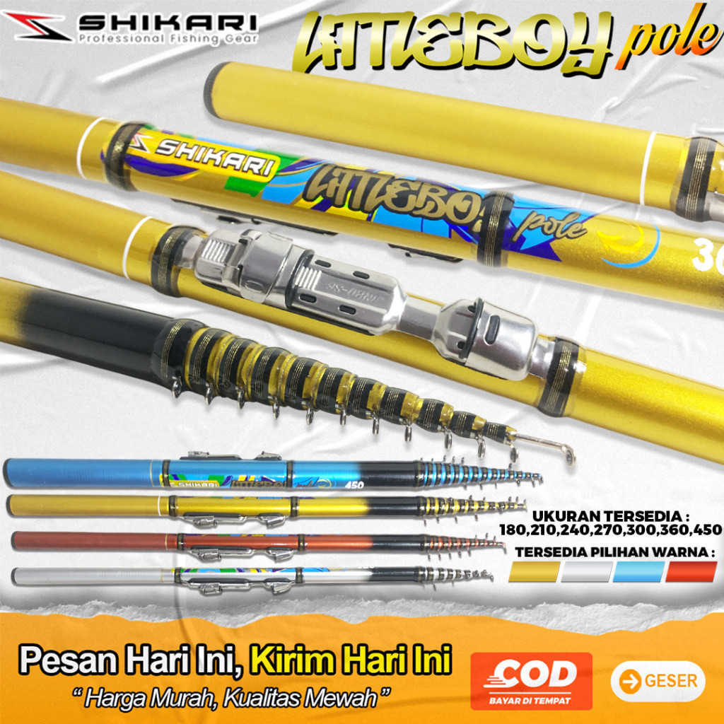 Jual SIMZET_SHOP JORAN TEGEK SHIKARI LITTLE BOY dan NEXT CROCODILE ...