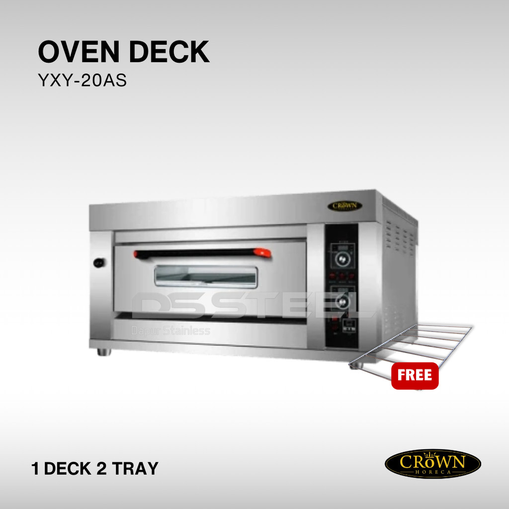 Jual CROWN Gas Baking Oven YXY-20AS / YXY 20AS / Oven Roti 2 Loyang ...