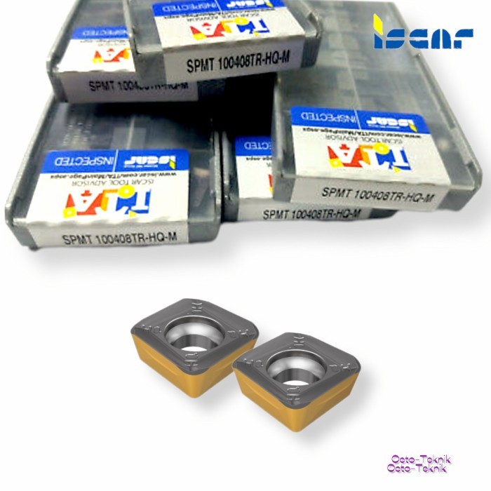 Jual Insert bubut SPMT 1000408-TR HQ-M IC950 Original insert ISCAR ...