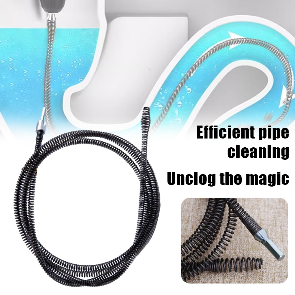 Jual Alat Jepit Kawat Pembersih Saluran Mampet Adaptor Bor Pipa Air Wastafel Pipe Cleaner ...