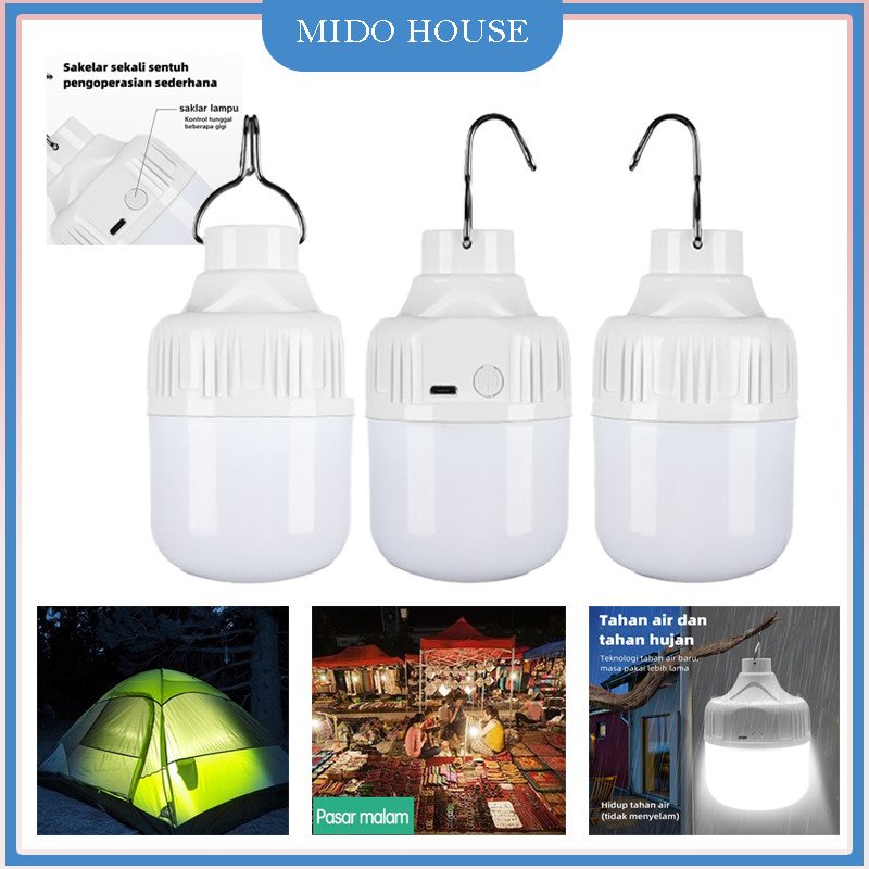 Jual Bohlam Lampu LED Emergency/Darurat Disentuh Nyala Lamp White ...