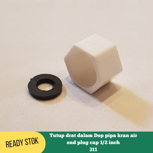 Jual End Cap Dop 1/2 Inch Female Tutup Sock Drat Dalam Luar Plug Pipa ...