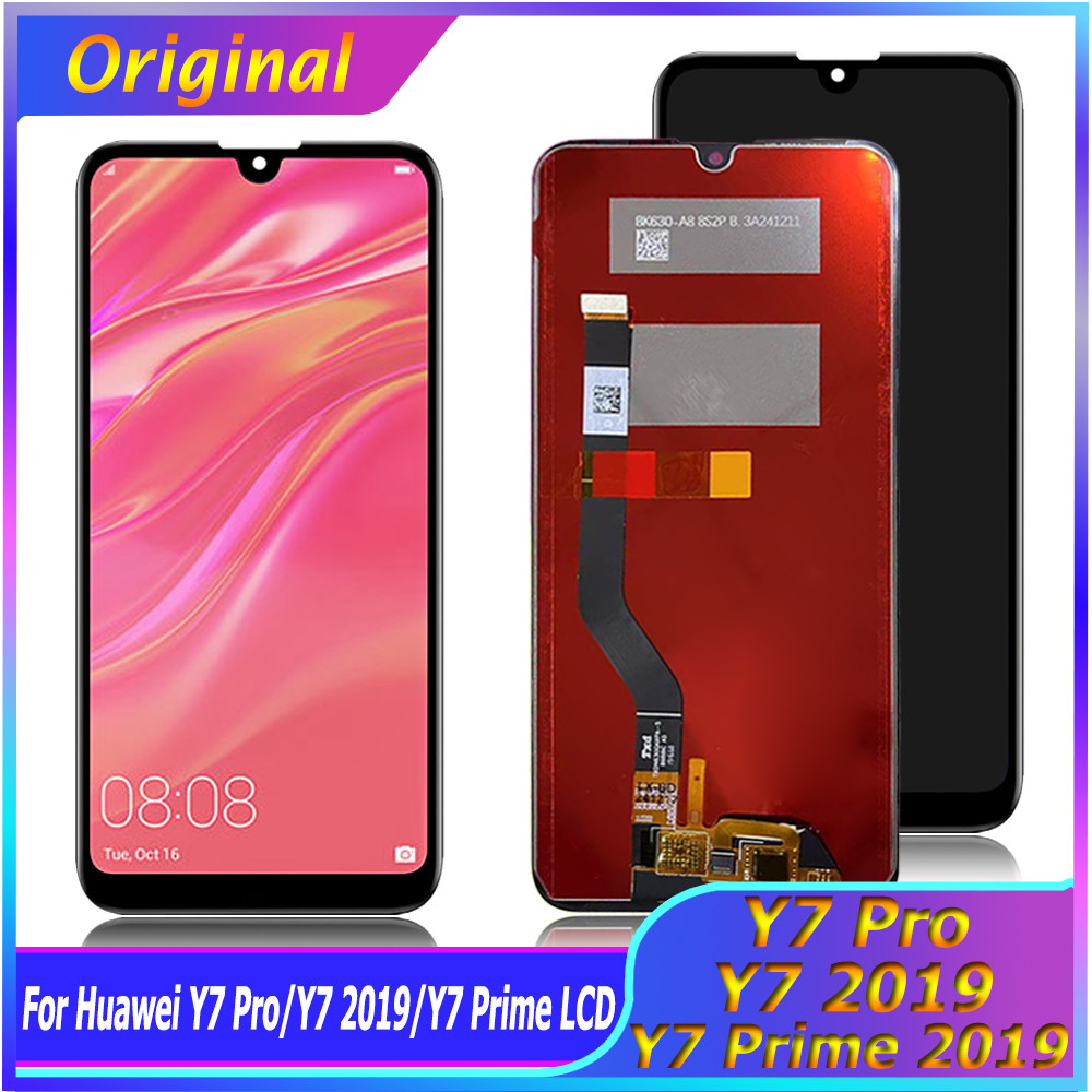 Jual Original 6.26" LCD Display For Huawei Y7 2019 DUB-LX1 LX3 LCD ...