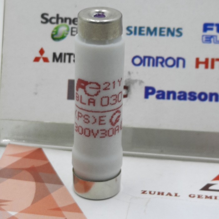 Jual TPJ99 BLA-030 / 600V (30A), FUSE LINKS ( FUSE BOTOL KERAMIK ...