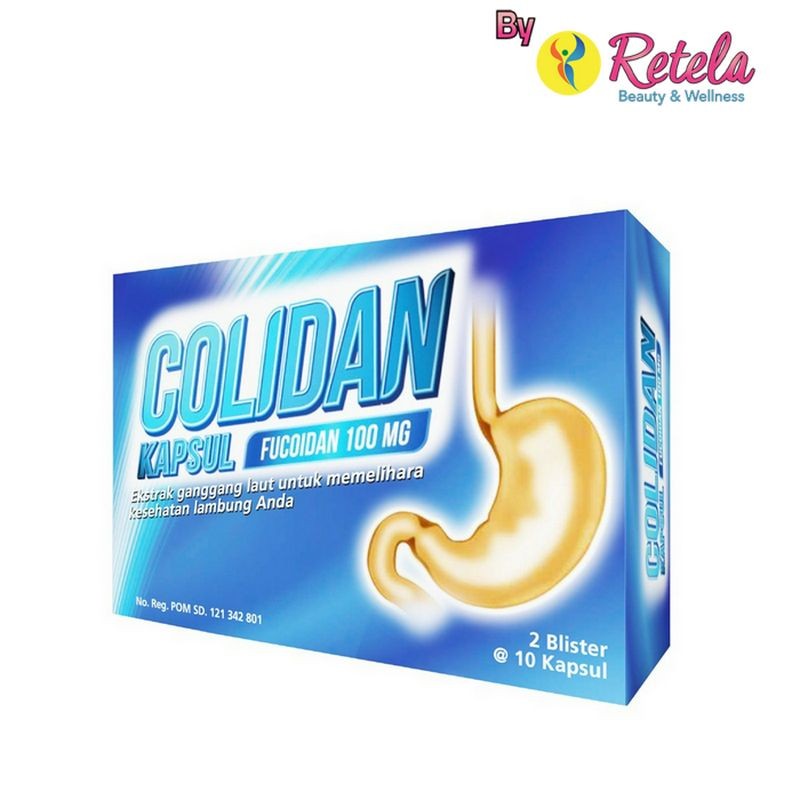 Jual COLIDAN FUCOIDAN 100MG 1 BOX 20 TABLET | Shopee Indonesia
