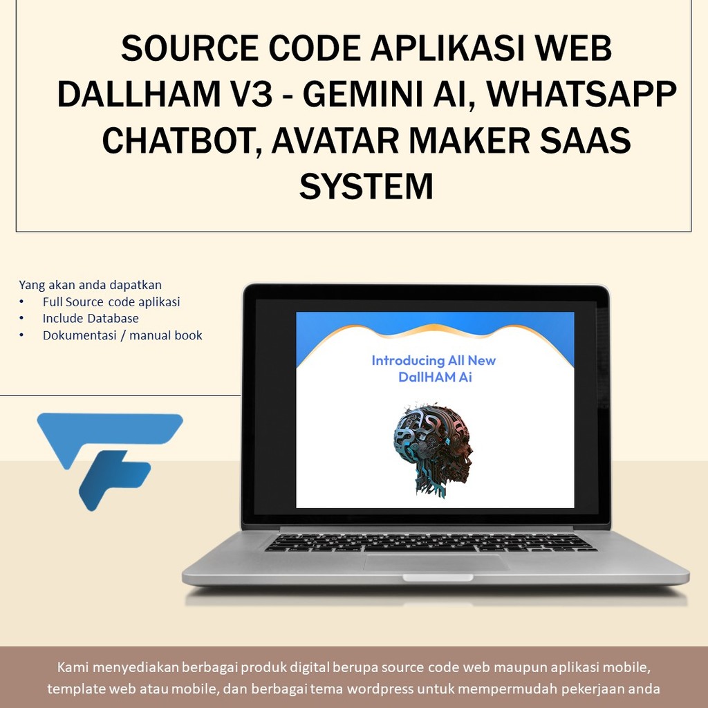 Jual SOURCE CODE APLIKASI WEB DALLHAM V3 - GEMINI AI, WHATSAPP CHATBOT, AVATAR MAKER SAAS SYSTEM ...