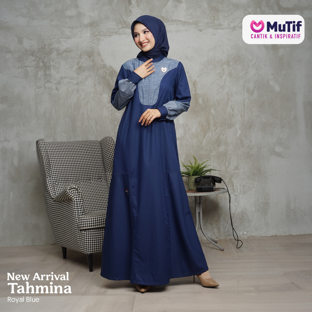 Jual Gamis Mutif Tahmina Dress Muslimah Wanita Dewasa by Mutif | Shopee ...