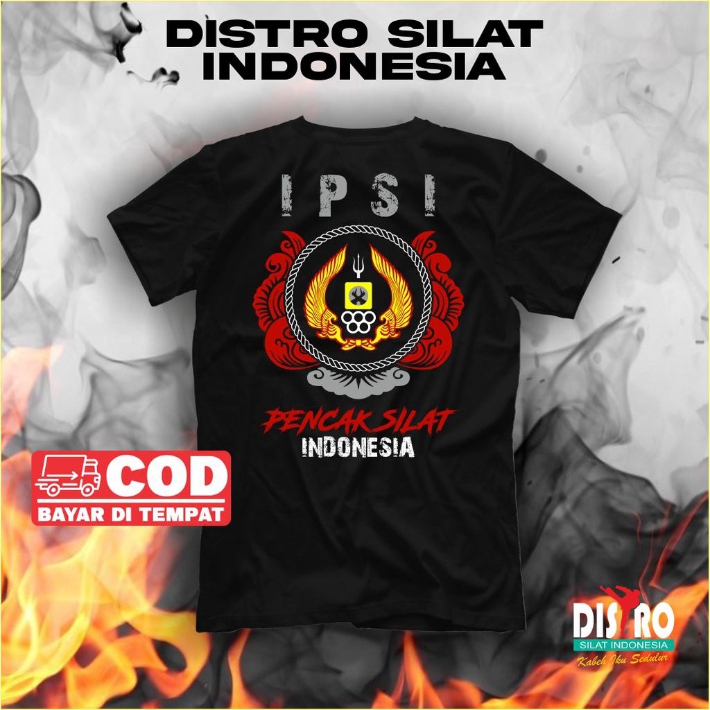 Jual Kaos pencak silat indonesia IPSI lambang IPSI DISTRO QUALITY | Shopee Indonesia