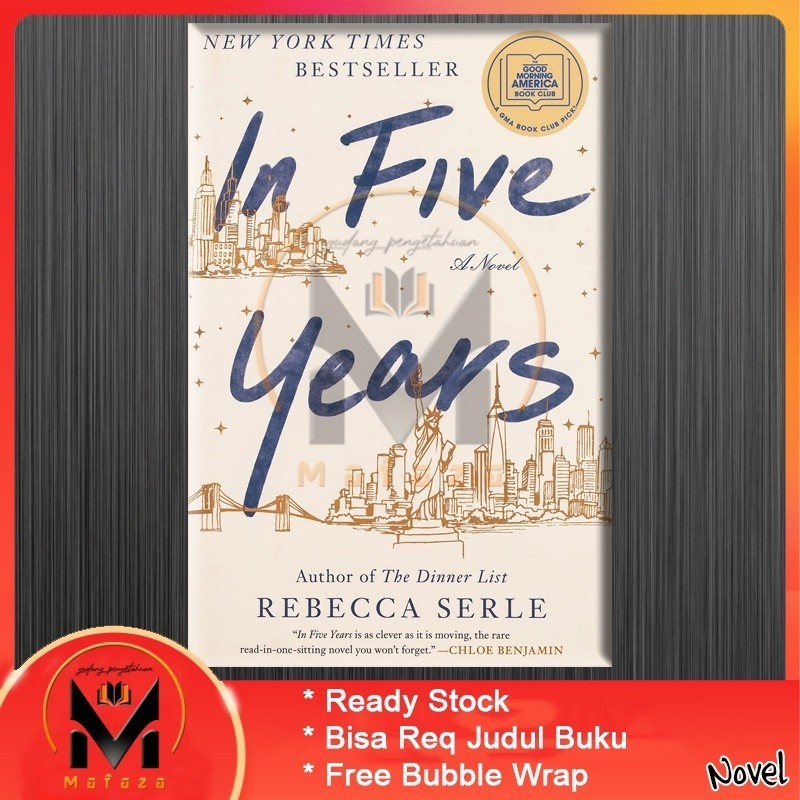 Jual In Five Years by Rebecca Serle (English) | Shopee Indonesia