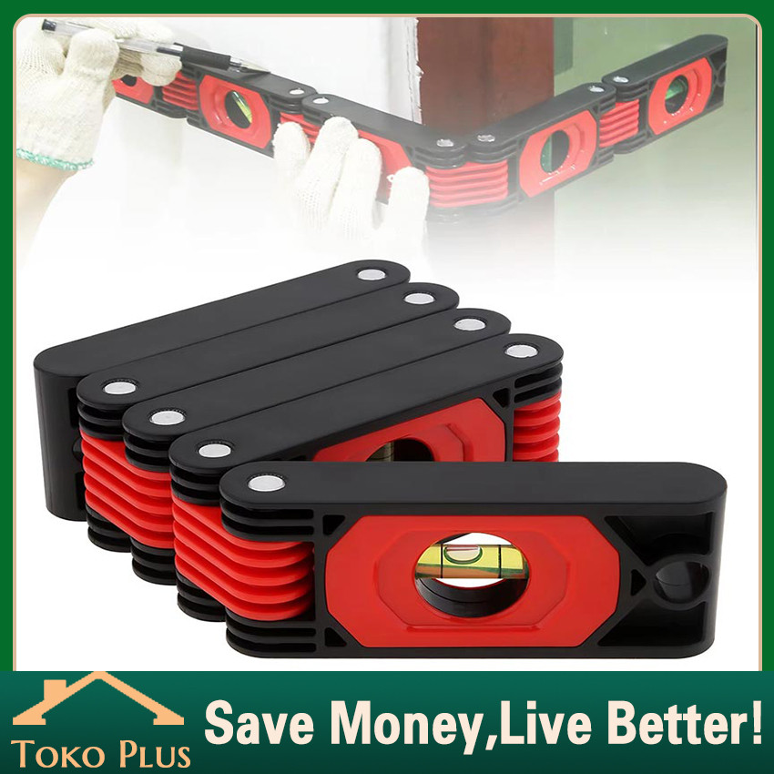 Jual Penggaris Waterpass Level Lipat Multifungsi 5 sudut Siku Serbaguna ...