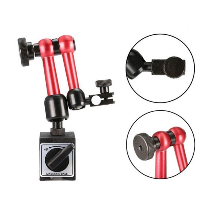Jual Paket Dial Indicator + Magnetic Base Flexible Mini Dudukan ...