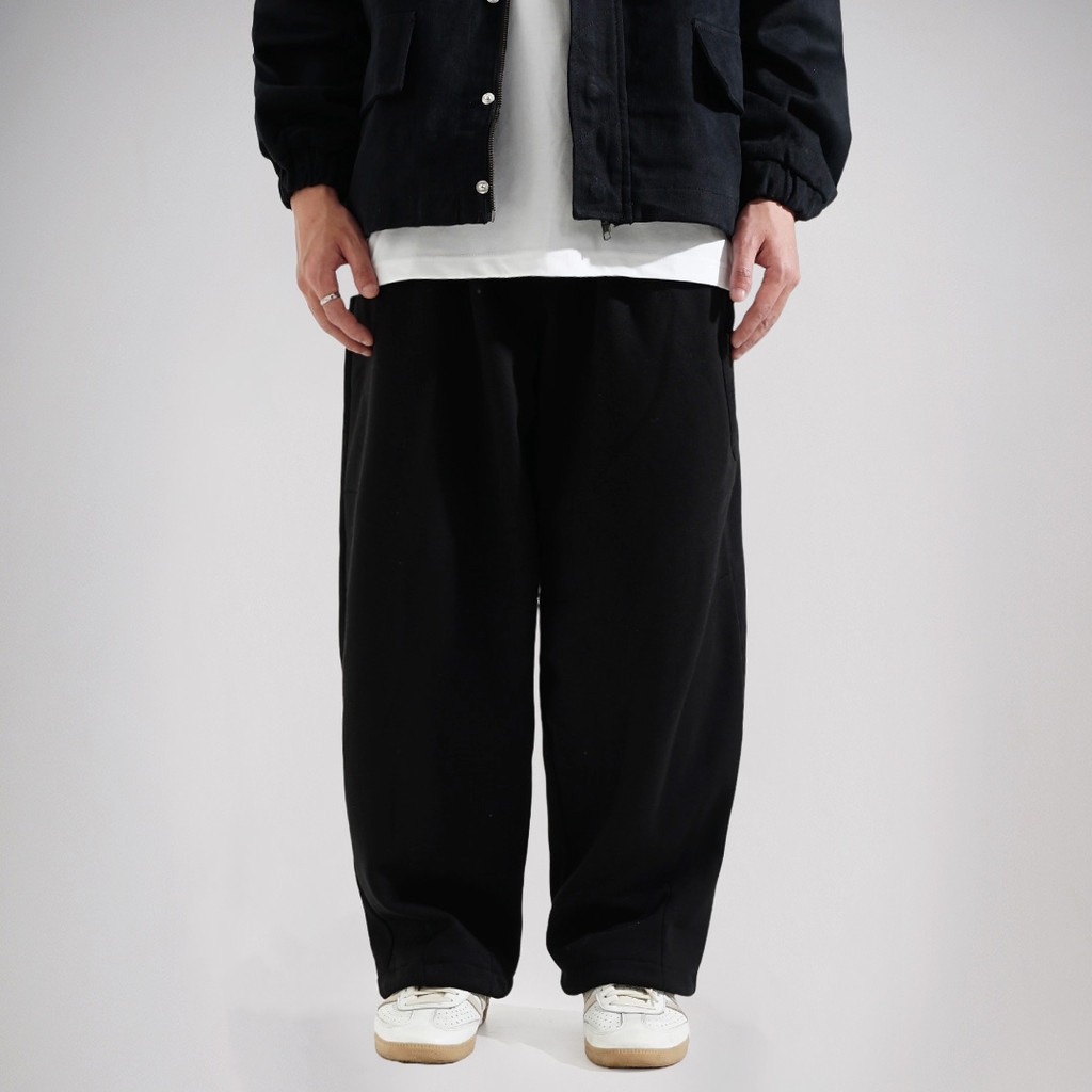 Jual NOFORTY PROJECT - WOOF PANTS BLACK | Shopee Indonesia