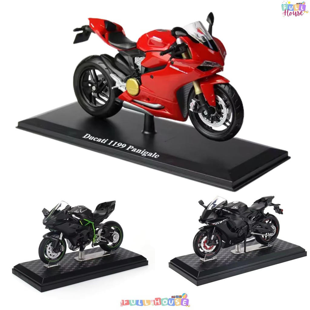 Jual DIECAST MOTOR 1:12 MINIATUR KOLEKSI MOTOR ALLOY MOTOR DUCATI ...
